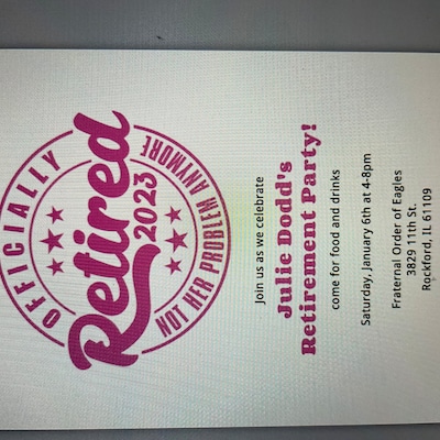 Funny Retirement Party Invitation, Retirement Party Invite for a Man ...