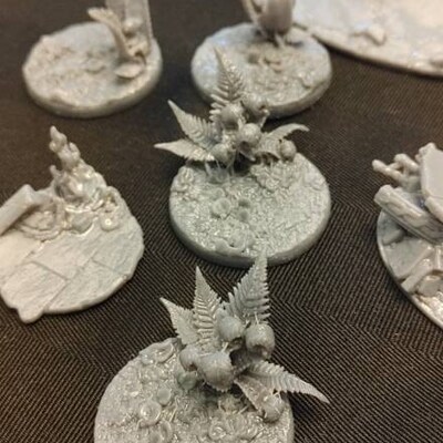 Human, Kobold, Lizardmen and Orc Skulls From Foe Figures/basing/bits ...