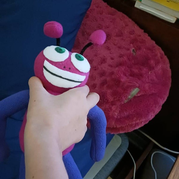 Bugbo Posable Plush Toy [bugbo Youtube Flash Series Plushie] - Etsy