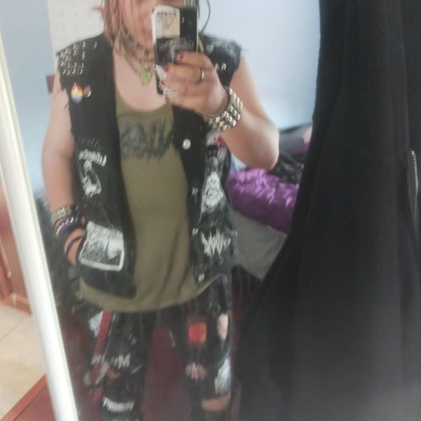 Bauhaus Crop Tank Top Punk Goth - Etsy