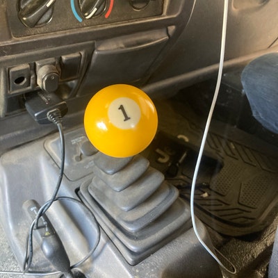 Billiard Pool Ball Shift Knob Threaded Gear Shifter Shifting - Etsy