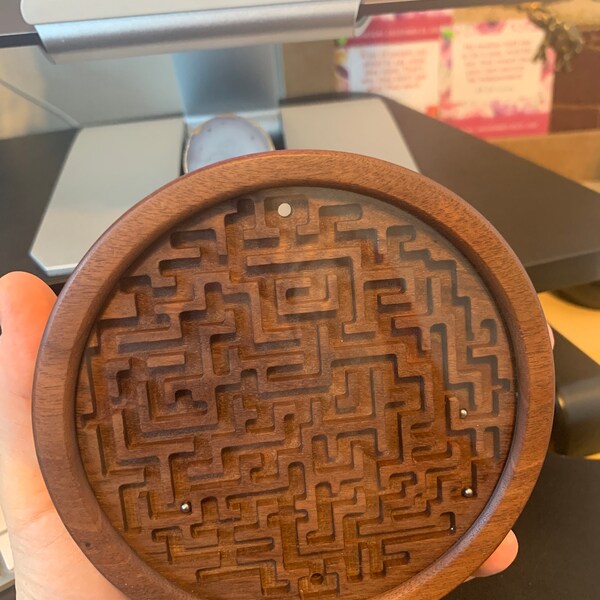 Hand Held Two Sided Maze - Etsy