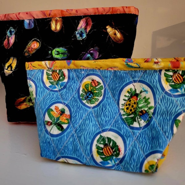 PDF Bristol Pouch || Quilted Zipper Pouch Pattern in Three Sizes || PDF ...