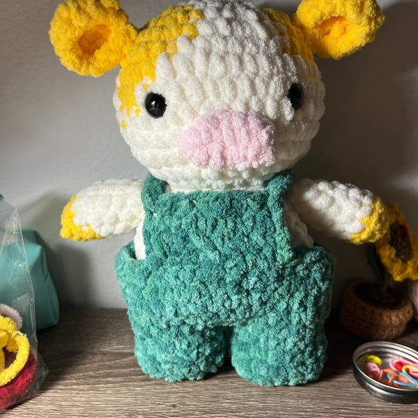 10-in-1 Fruit Cows Crochet Pattern Bundle amigurumi Highland Cow ...