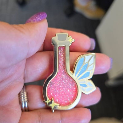 Blupee & Bubbul Gem Enamel Pin Bobble Interactive Pin Cute Bunny Pins ...