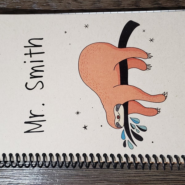 Library Card Spiral Notebook - Library Card Journal - Gift for Book ...