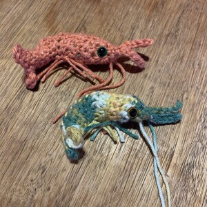 PDF Crochet Pattern Shrimp or Prawn Amigurumi - Etsy