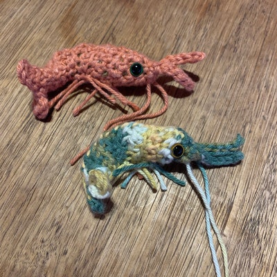 PDF Crochet Pattern Shrimp or Prawn Amigurumi - Etsy