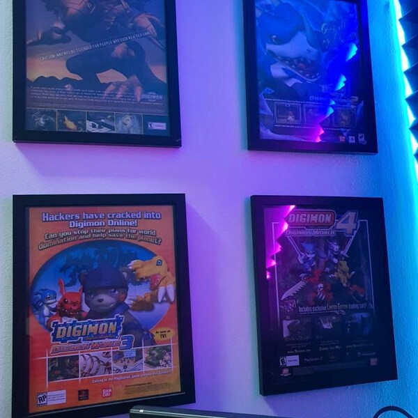 Wario World Framed Print Ad/poster Official Original Nintendo Gamecube ...