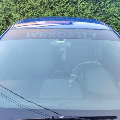 Wrx Windshield Banner Subaru - Etsy