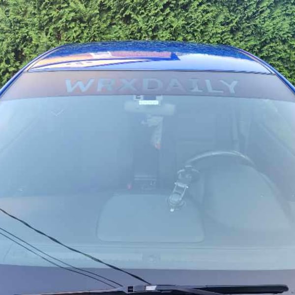 Wrx Windshield Banner Subaru - Etsy