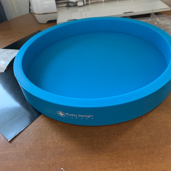 Large Round Silicone Molds for Epoxy Resin Projects - Etsy