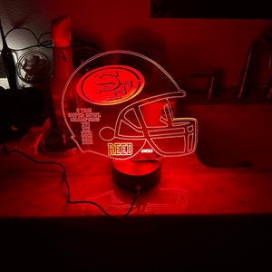 Light up Boxing Gloves, Custom Engraved Night Light, Personalized Free ...