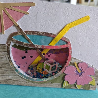 Get Well Shaker Card Papercut Shaker SVG Card Cut File Cricut ...