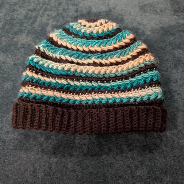 CROCHET PATTERN + VIDEO Wheat Stitch™ Crochet Beanie Pattern | Puff ...