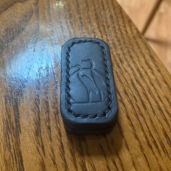 Leather Magnetic Slider Fidget, 3 Magnets Version - Etsy