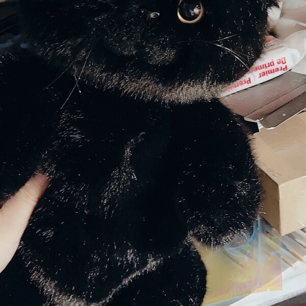 Punk Rabbit Plush Toys Handmade,art Dolls, Cute Home Decor, Birthday ...