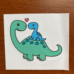 Mini Dino Sticker Pack Waterproof - Etsy