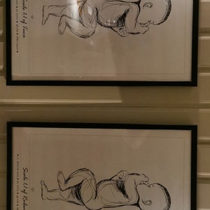 Birth Poster in Scale 1:1 Personalized Baby Poster, DIGITAL FILE - Etsy