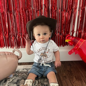 Customized my Third Rodeo Birthday Kids Toddler T-shirt - Etsy