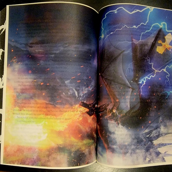 Lightning Wielder Page Overlay - Officially Licensed Fourth Wing the ...