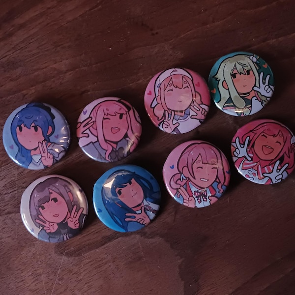 Vocaloid Acrylic Pins - Etsy