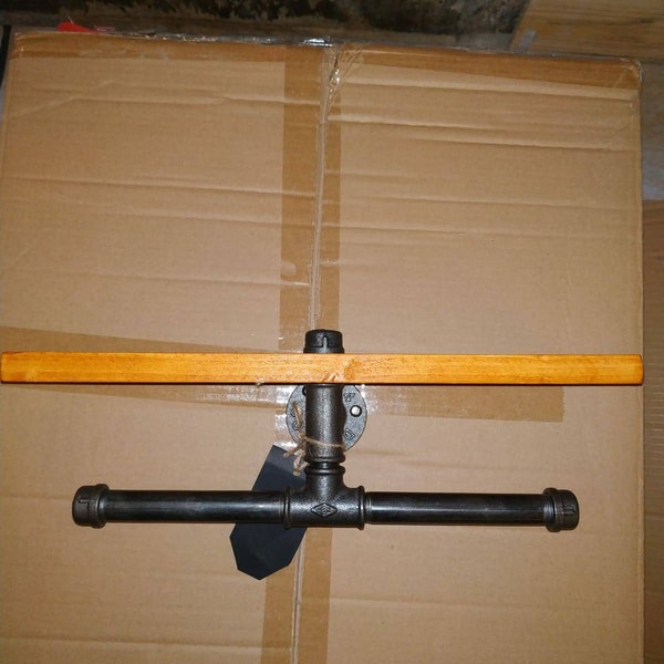 Threaded Rod Stand, Vinyl Record Stand, Shelving Cabinet, Industrial ...