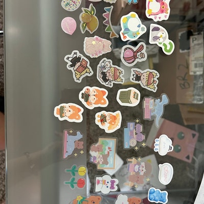 Cute Kawaii Stickers Cute Sticker Sheets Yellow Stickers - Etsy