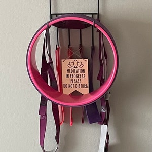 Meditation in Progress, Door Sign, Please Do Not Disturb. Meditation ...