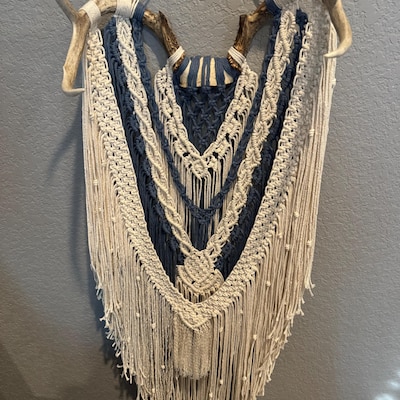 4 in 1 Macrame Pattern PDF With Photos, Beginner Macrame Wall Hanging Pattern, Macrame Tutorial ...