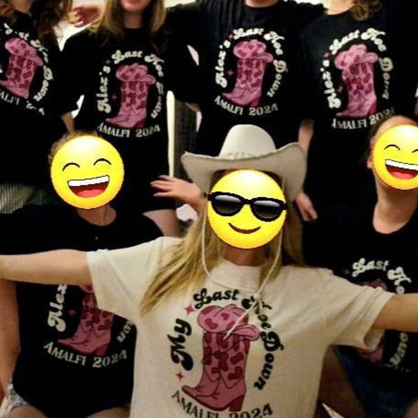 Custom Western Themed Bachelor Party Shirt Groom Last Rodeo Country ...