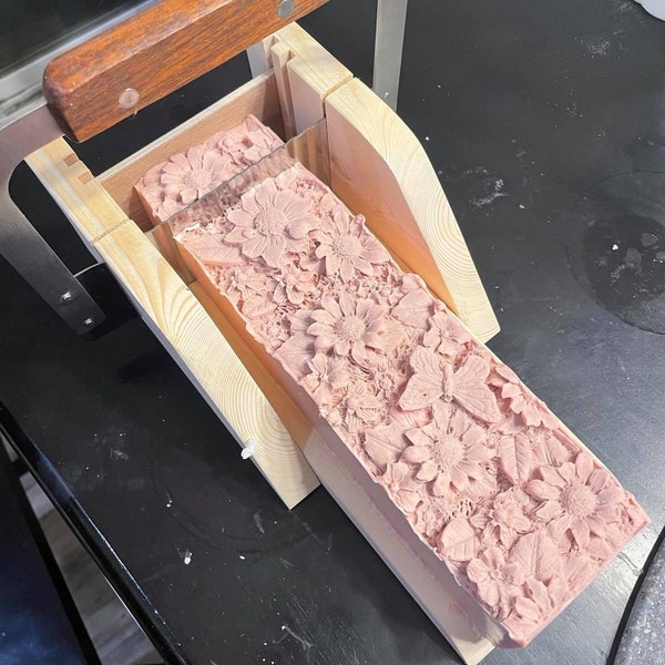 Wood Soap Cutting Box With Blade and Wavy Cutter - Etsy