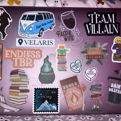 Books Are Magic Waterproof Sticker Bookish Laptop and Water Bottle ...