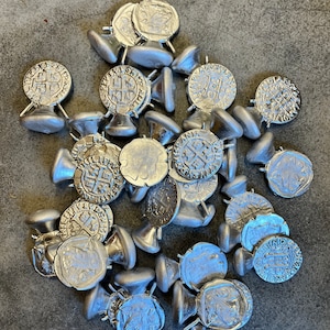 Graphite Casting Mold Double-sided Cursed Aztec Pirate Coin - Etsy