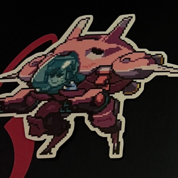 Vexahlia Vessar Half-elf Ranger Pixel Art Vinyl Sticker Critical Role ...