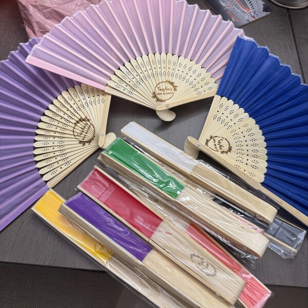 In Loving Memory/custom Memorial Fan Favors/funeral Fan Gift/church ...