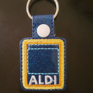 Aldi Key Fob Aldi Quarter Keeper Aldi Keychain Key Fob | Etsy