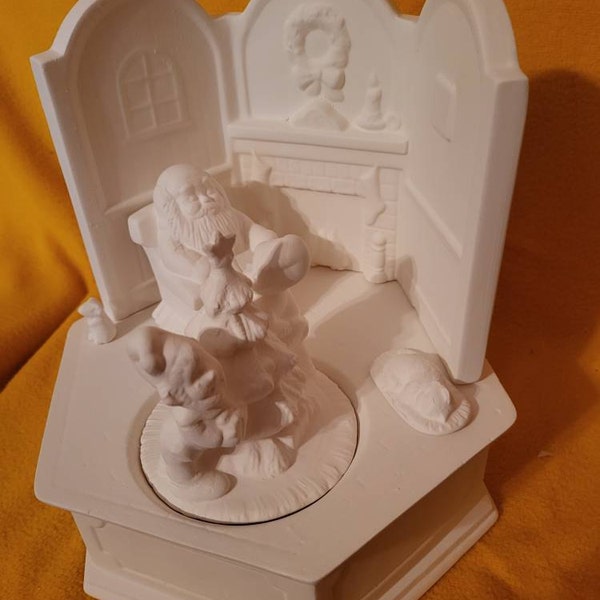 Atlantic A64 Ceramic Christmas Tree With Base Bisque ready to Paint ...