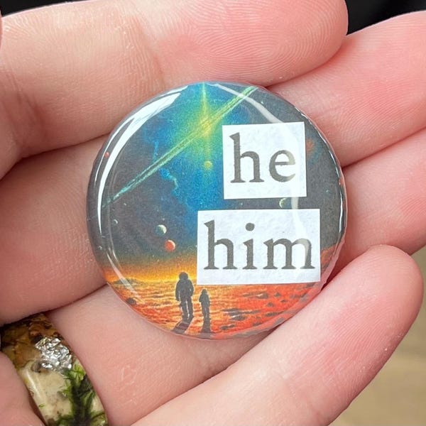 Pronoun Pins: CUSTOM ORDER **quantity-based Discount!** Free US ...