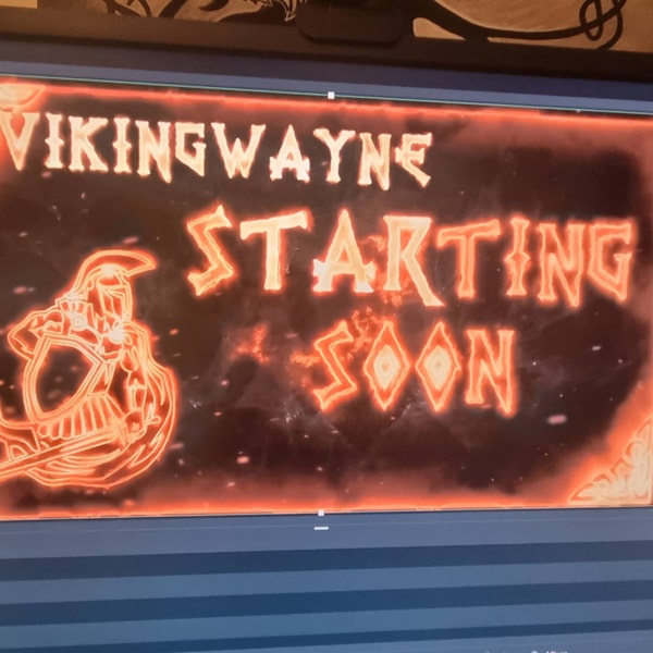 Animated Blue Neon Pixie Dust Stream Overlay | Twitch Streamer | Teal ...