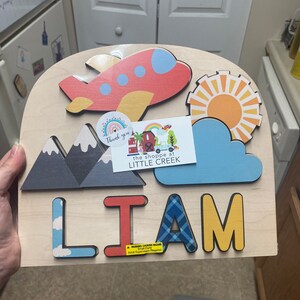 ROAR Name Puzzle for Kids. Great Baby Shower Gif Birthday - Etsy