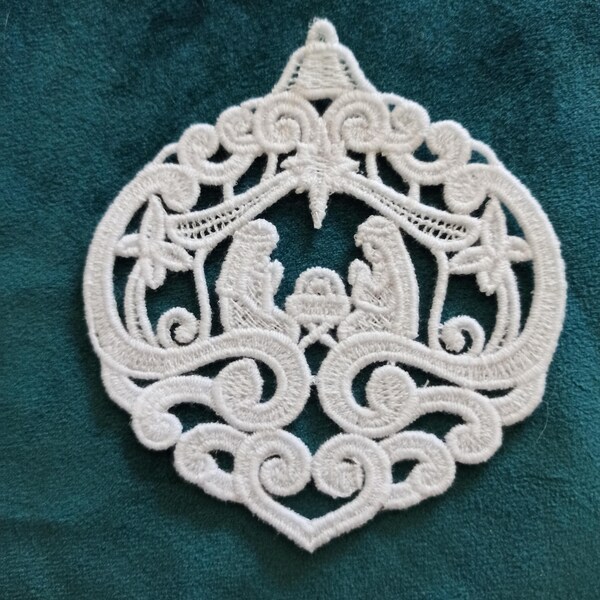 The Beauty of Whitework Deer Machine Embroidery Designs Instant ...