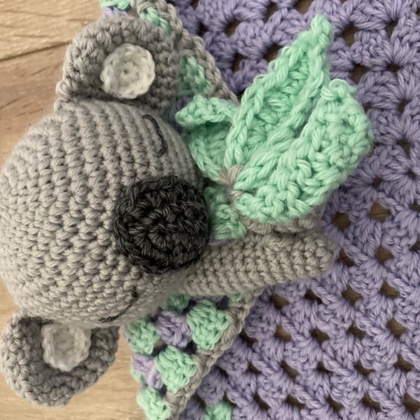 Niko the Koala Lovey Amigurumi Crochet Pattern - Etsy