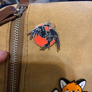 Crow Cowboy yeecaw Enamel Pin - Etsy