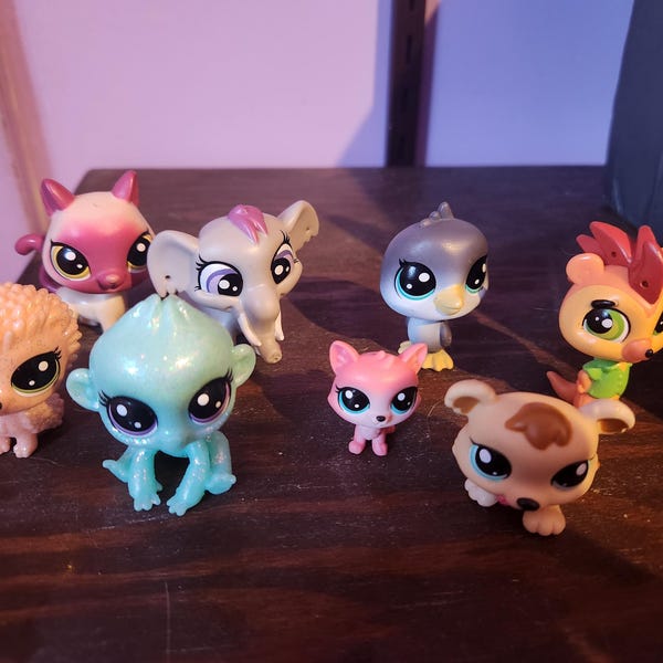 Littlest Pet Shop G7 Pet Pairs Series 2 Complete Set With Free Single ...