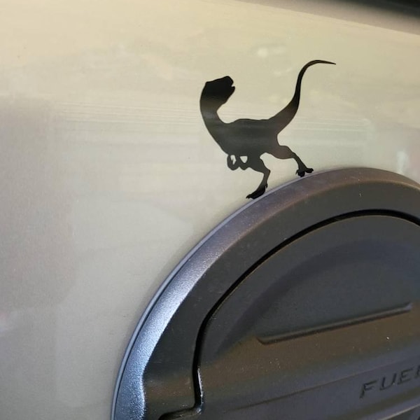 Velociraptor Easter Egg Decal - Dinosaur Sticker - Tiny Bumper Sticker ...
