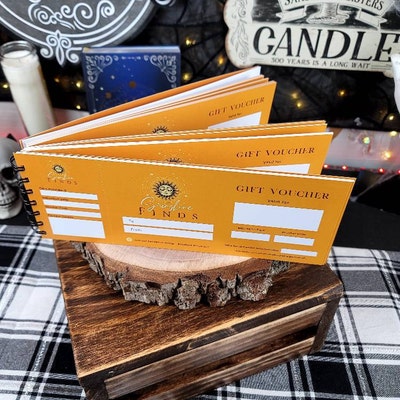 Custom Gift Vouchers, Business Gift Vouchers, Customisable Gift Voucher ...