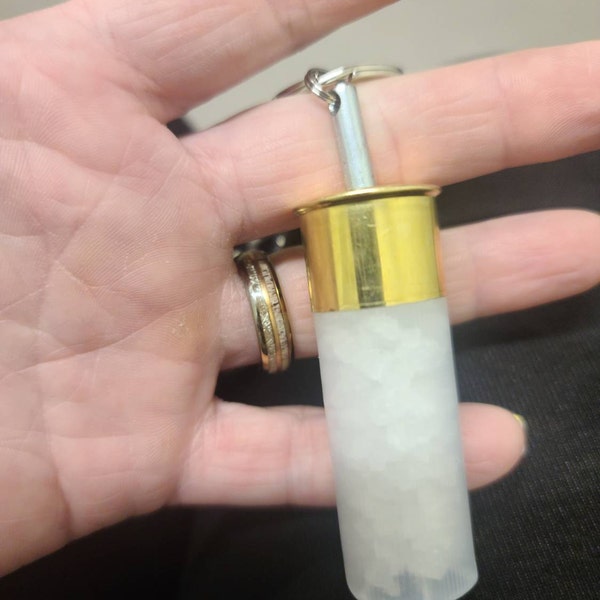 Supernatural Salt Round Key Chain (ghost Salt, Demons, Cosplay) - Etsy