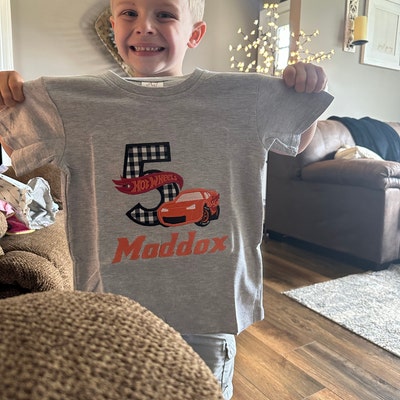 Girls Race Car Shirt Hot Car Fast Wheels Shirt 8th - Etsy