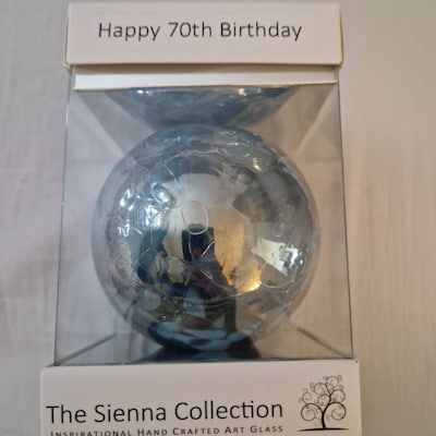 Silver Wedding Anniversary Gift Friendship Ball - Etsy UK